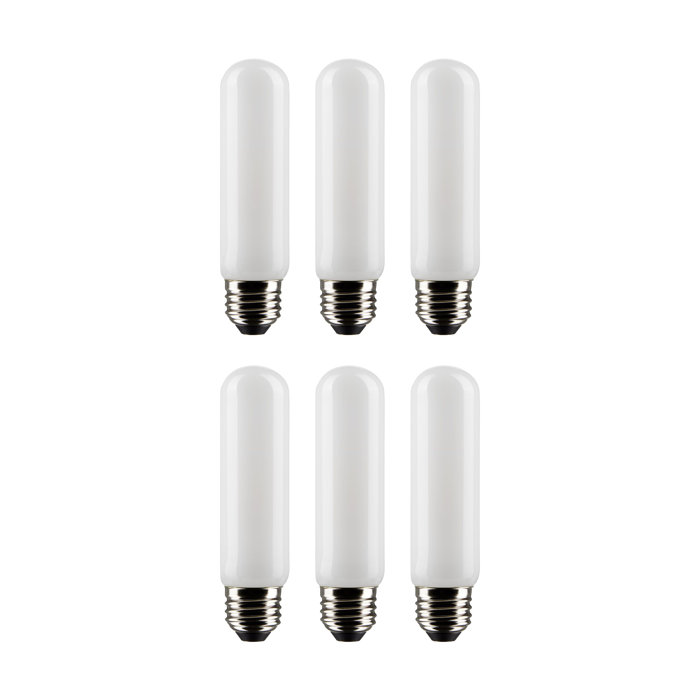 Satco T10 LED, Dimmable Light Bulb, E26/Medium (Standard) Base | Wayfair